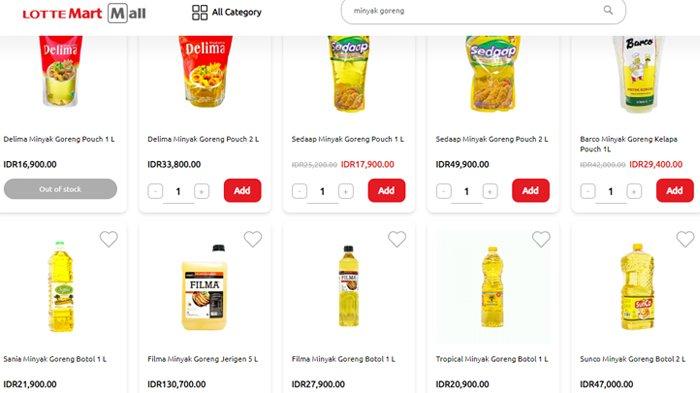 Harga Minyak Goreng di LotteMart Hari Ini Rabu 29 Maret 2023: Filma 1L ...