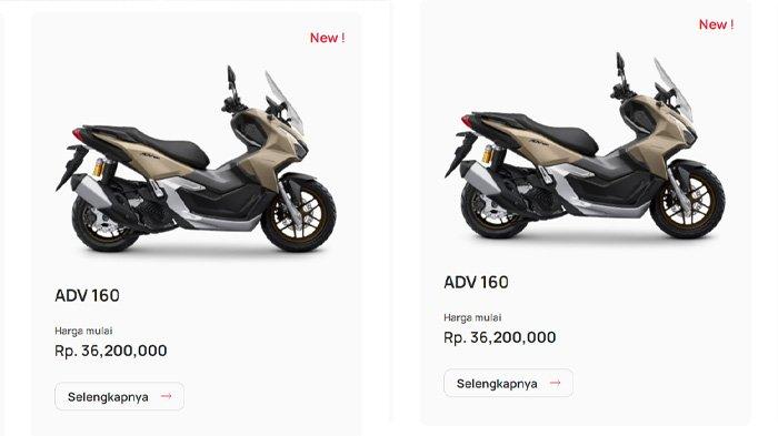 Motor Honda ADV 160 Harga Rp 36 Jutaan di Bulan Januari 2024, Simak ...