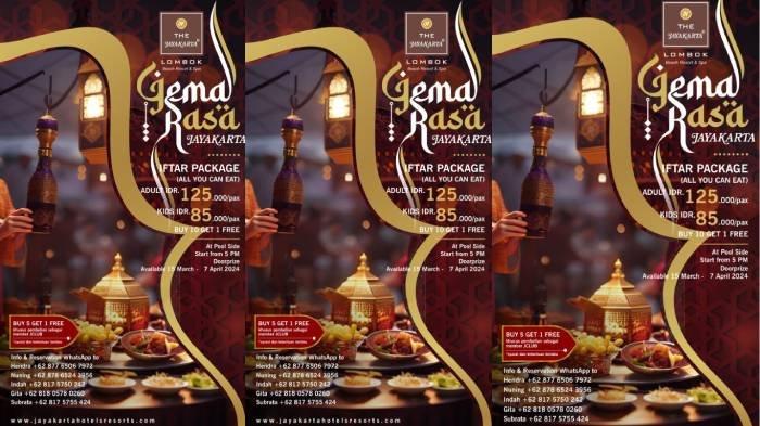 Iftar Package "Gema Rasa Jayakarta" Tawarkan Pengalaman Kuliner Tak ...