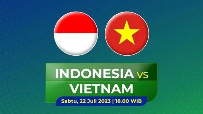 Link TV Online Moji TV Live Streaming Timnas Indonesia vs Vietnam SEA V ...