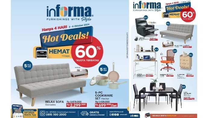 Serbu! Informa Hot Deals Belanja Hemat Hingga 60 Persen, Berlaku 3-6 ...