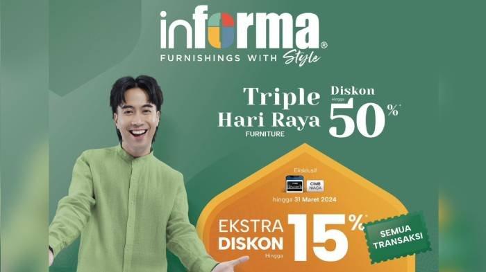 Belanja Furnitur di Informa, Rumah Nyaman Menjelang Hari Raya Idul Fitri - Tribunlombok.com
