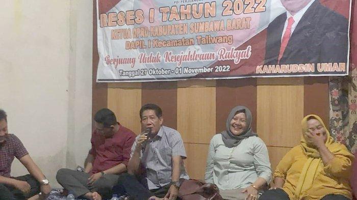 Ketua DPRD Sumbawa Barat Kaharuddin Umar Bertemu Masyarakat Seloto dan ...