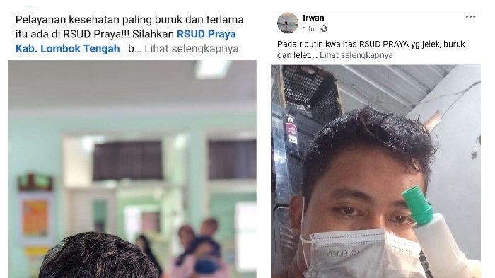 VIRAL! Keluhan Pelayanan RSUD Praya Lombok Tengah Dicap Buruk hingga Curhatan Tenaga Medis ...