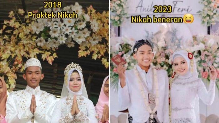 Jodoh Tak Ada yang Tahu, Dulu Nikah-Nikahan Sekarang Nikah Beneran ...