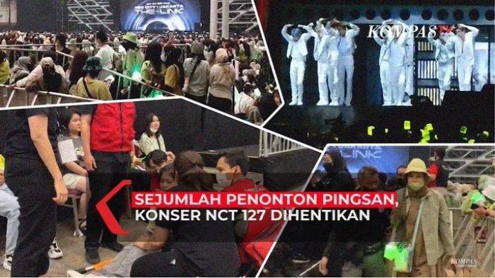 Kronologi Konser Hari Pertama Dihentikan: 30 Orang Pingsan, Member NCT 127 Sampai Minta Fans ...