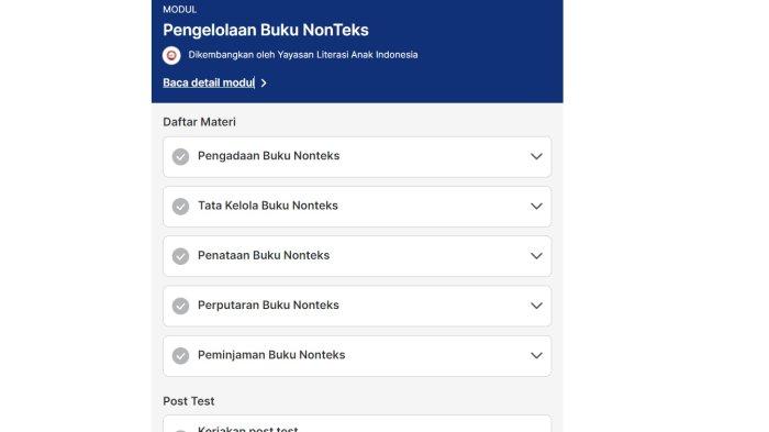 Kunci Jawaban Post Test Buku Nonteks Bermutu dan Bagaimana ...