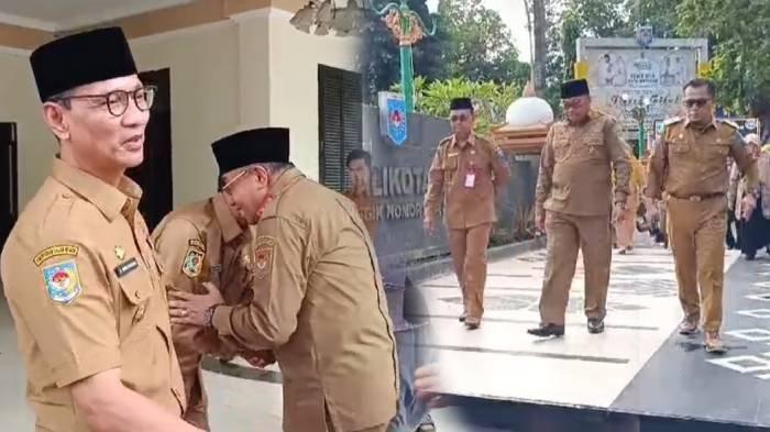 BREAKING NEWS: Pj Gubernur NTB Lalu Gita Jalan Kaki Temui Wali Kota ...