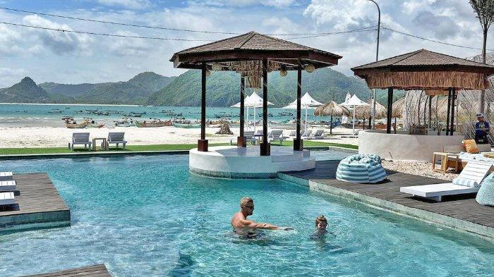 Lantis Beach Club di Lombok Tengah, Spot Sunset Terbaik yang Dipenuhi ...