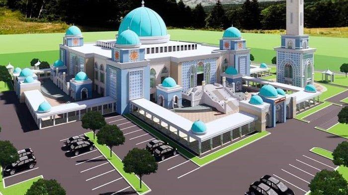 Tahun 2023 Ini PUPR Kota Bima Kerjakan Bagian Luar Masjid Raya Al ...