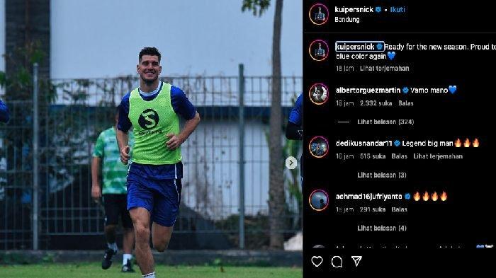 Nick Kuipers Kembali Berlatih Bersama Persib: Siap Hadapi Musim Baru ...