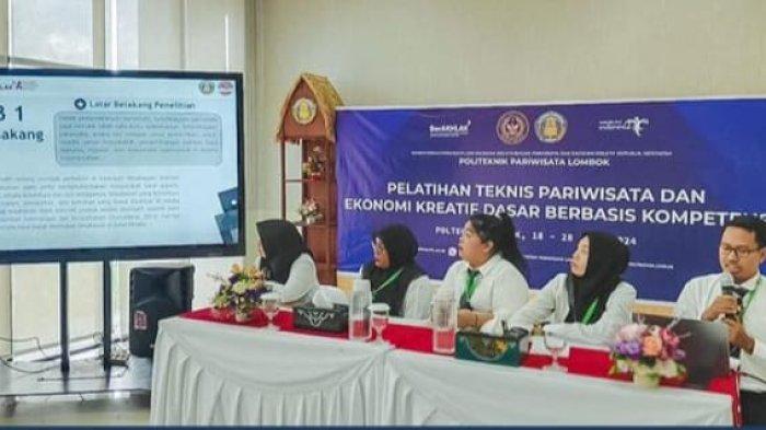 Poltekpar Lombok Gelar Pelatihan Teknis Parekraf Berbasis Kompetensi untuk Pariwisata NTB ...