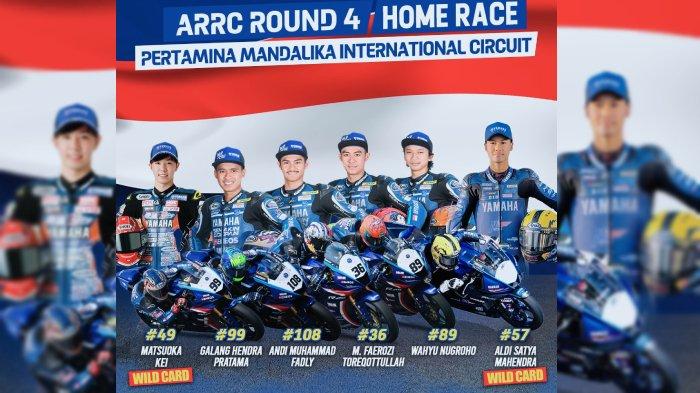 Yamaha Racing Indonesia Bawa 6 Pembalap di ARRC Mandalika 2023, Begini ...