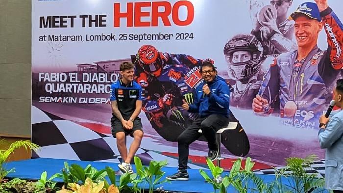 Pembalap Yamaha Quartararo Sebut Lombok Panas, Optimis Bisa Podium di ...