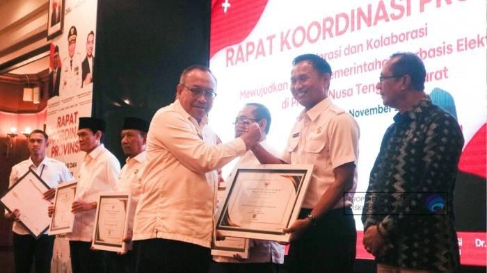 Pemkot Mataram Raih Penghargaan Pelaksana SPBE Terbaik di NTB - Tribunlombok.com