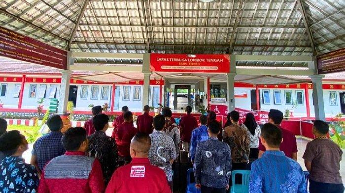 Momen Penuh Hikmah Lapas Terbuka Lombok Tengah Ikuti Peringatan Maulid
