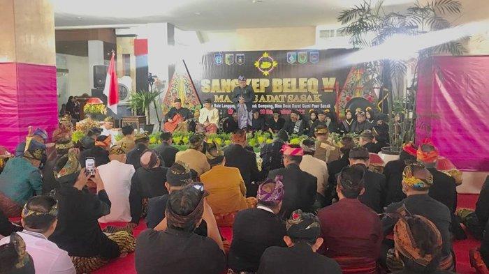 Majelis Adat Sasak Gelar Sangkep Beleq: Wagub NTB, Bupati, Wali Kota ...