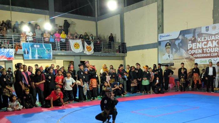 95 Pesilat Ikut Seni Tunggal Baku Kejuaraan Pencak Silat Gubernur Cup ...