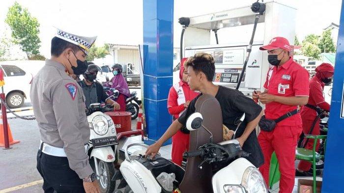 Antisipasi Penimbunan BBM Bersubsidi di Lombok Barat, Polisi Perketat Pemantauan SPBU ...