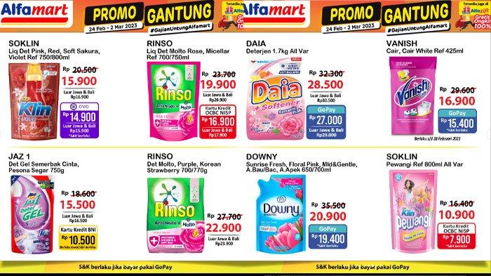 Promo Gantung Alfamart dan Indomaret Hari Ini Senin 27 Februari 2023 ...