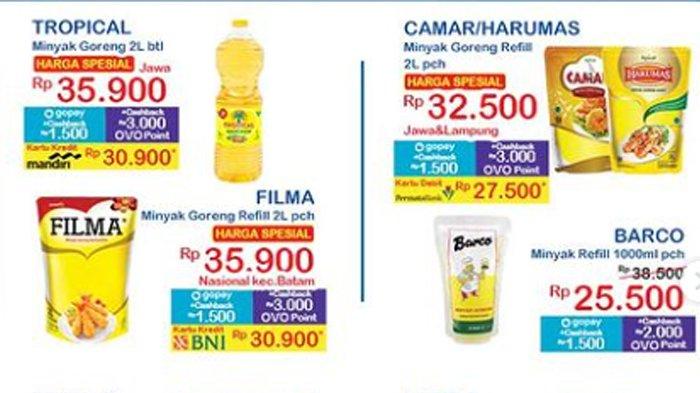 Harga Minyak Goreng di Alfamart dan Indomaret Hari Ini Sabtu 18 Maret 2023: Filma 2L Diskon 5 ...
