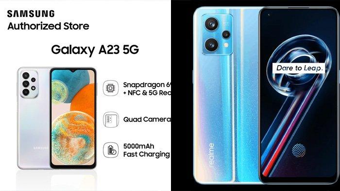 Realme 9 Pro Plus vs Samsung Galaxy A23 5G, Perbandingan Spesifikasi ...