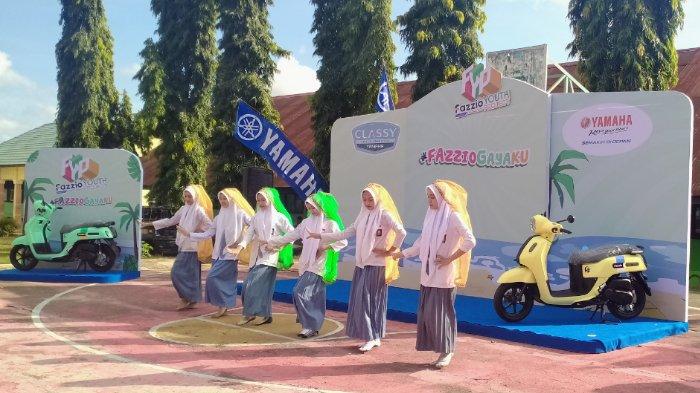 SMA 1 Lape Unjuk Kemampuan di Event Yamaha Fazzio Youth Project ...