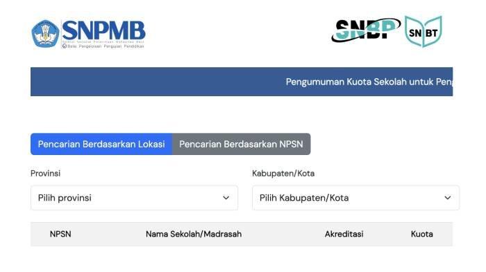 LINK Cek Kuota Sekolah SNBP 2025 Diumumkan Sabtu 28 Desember 2024 di snpmb.bppp.kemdikbud.go.id ...