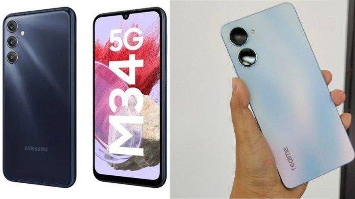 Samsung M34 5G vs Realme 10 Pro 5G, Simak Perbandingan Spesifikasi dan Harga Terbaru Desember ...