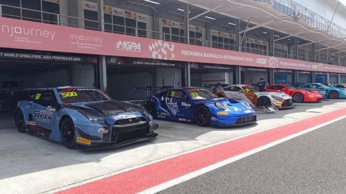 Total 32 Mobil GT World Challenge Asia Tiba di Sirkuit Mandalika ...