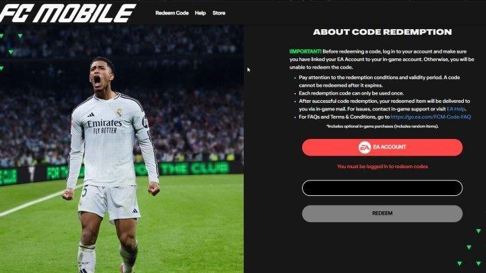 Kode Redeem FC Mobile EA Sports Hari Ini Rabu 23 April 2025 Terbaru, Serbu Item Pemain Langka ...