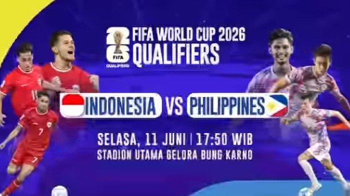 Link TV Online SCTV Timnas Indonesia vs Filipina Kualifikasi Piala ...