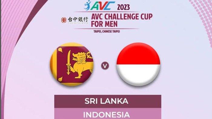 Link TV Online Moji TV Live Streaming Vidio Indonesia vs Sri Lanka AVC Challenge Cup for Men ...