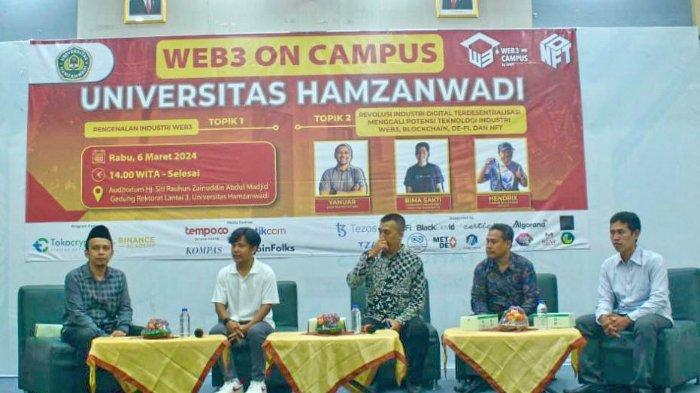 Universitas Hamzanwadi Gelar Inovatif Web3 on Campus, Bangun Bisnis dengan Teknologi Blockchain ...