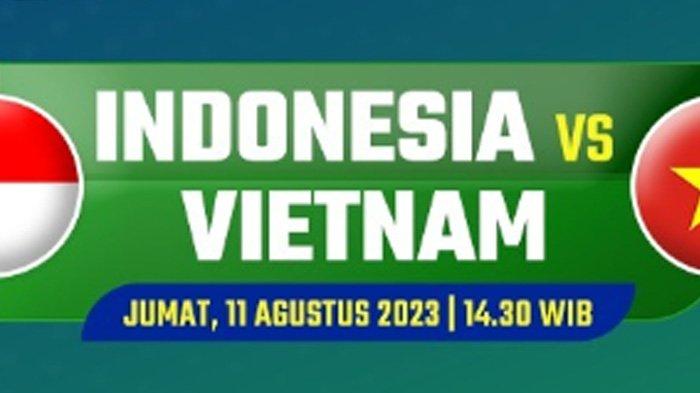 Link TV Online Moji TV Live Streaming Vietnam vs Timnas Indonesia SEA V ...