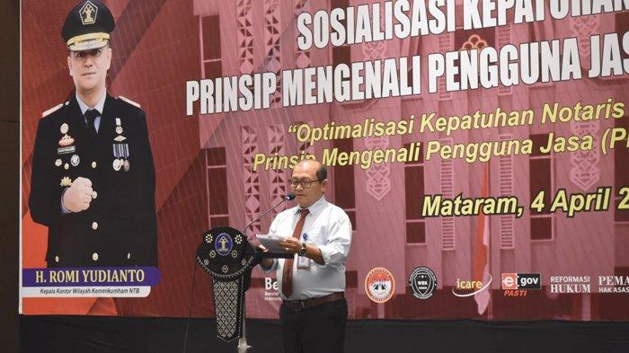 Kanwil Kemenkumham NTB Tekankan Kepada Notaris untuk Patuh pada ...
