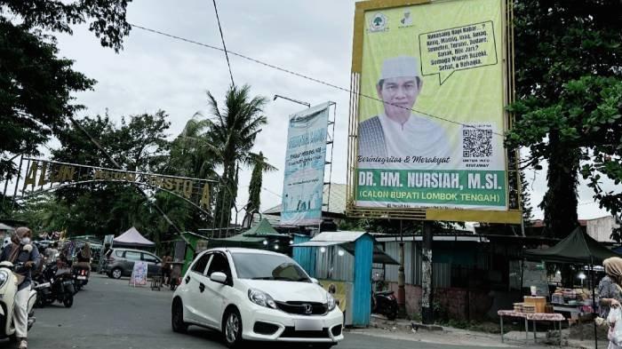 Baliho Nursiah Mulai Bertebaran Jelang Pilkada Lombok Tengah: 10 Ribu ...