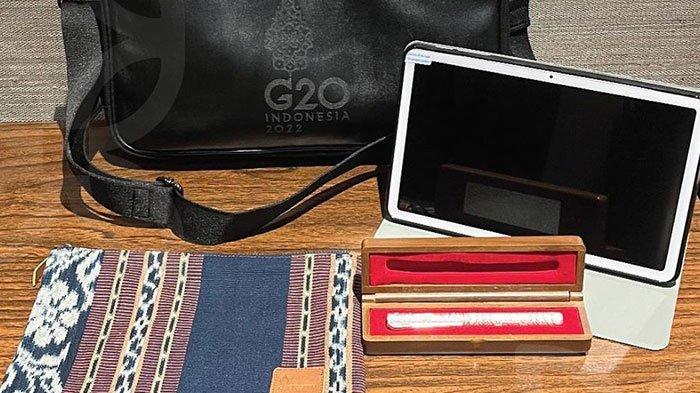 Daftar Oleh-oleh Delegasi KTT G20 Indonesia: Pulpen Perak hingga Tablet ...