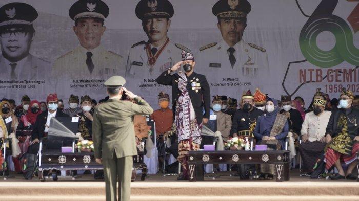 Danrem 162/WB Brigjen TNI Ahmad Rizal Ramdhani Pimpin Upacara HUT ke-63 ...