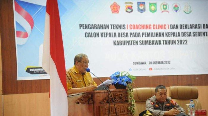 Menjelang Pilkades Serentak, Bupati Sumbawa Sentil Money Politik - Tribunlombok.com