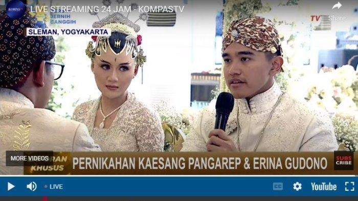 Selamat! Kaesang dan Erina Resmi Jadi Suami Istri, Mahar Uang Rp 300 Ribu hingga Logam Mulia ...