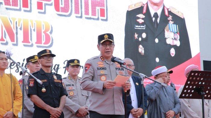 Polda NTB Gelar Parade Kirab Merah Putih dan Doa Lintas Agama, Rangkaian HUT RI Ke-77 ...