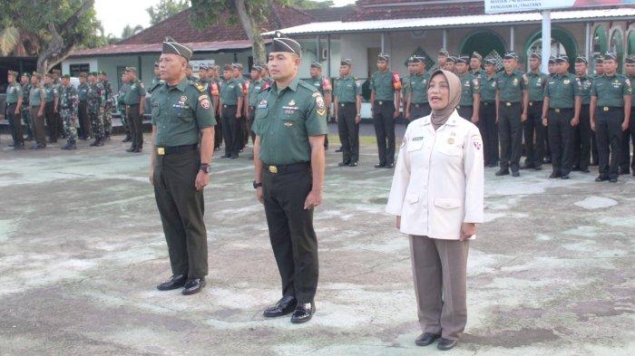 Sejumlah Anggota Kodim 1620/Lombok Tengah Pindah Satuan dan Purna Tugas - Tribunlombok.com