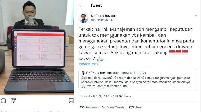 Komentator Fadly Sungkara Dipecat Manajemen Buntut Polemik Pujian Berlebihan ke Kevin Sanjaya ...