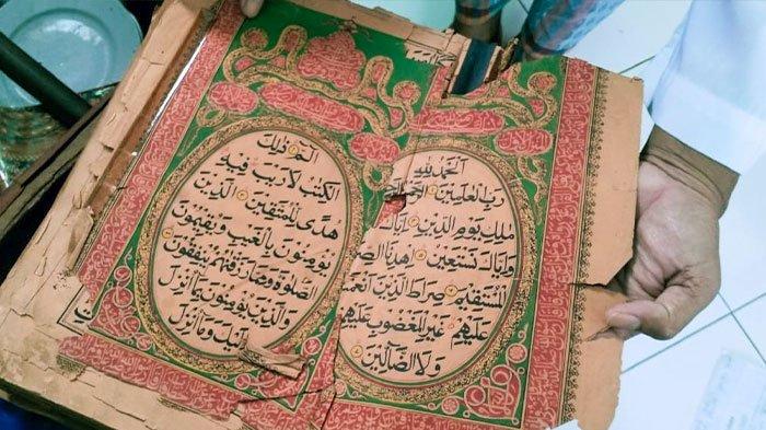 Koleksi Benda Bersejarah di Masjid Jamiq Lebai Sandar Ampenan: Cangkir ...