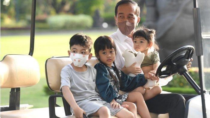 Berikut 6 Nama Unik Cucu Jokowi, Jan Ethes, La Lembah hingga Bebingah ...