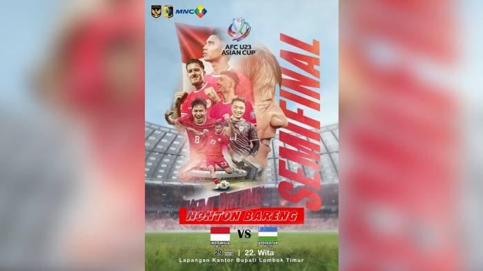 Pemkab Lombok Timur Gelar Nobar Timnas Indonesia U23 vs Uzbekistan ...