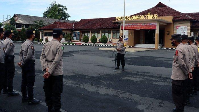 Kapolres Lombok Timur Ingatkan Anggota Tetap Waspada Jalankan Tugas Operasi Lilin Rinjani 2022 ...