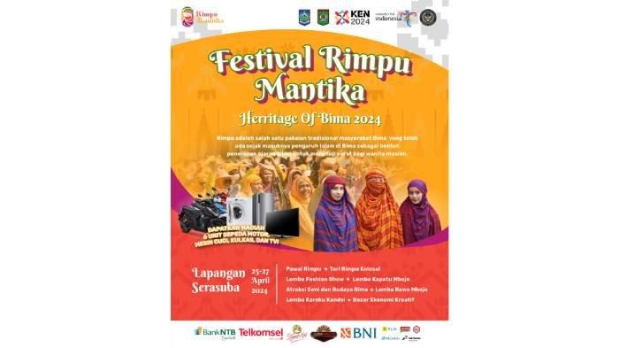 Panduan Mengikuti Festival Rimpu Mantika Kota Bima 2024 - Tribunlombok.com