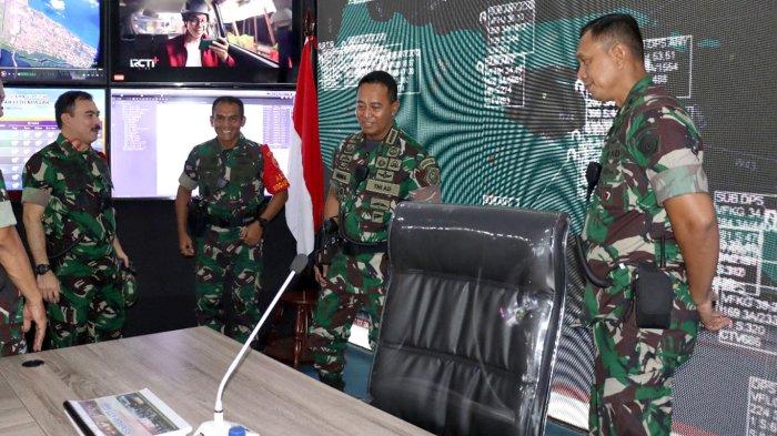 Panglima TNI Kunjungi Posko Kogabpadpam VVIP KTT G20 di Bali yang Jadi Pusat Kendali CCTV ...